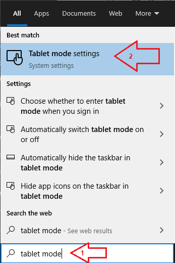 How to Enable or Disable Tablet Mode in Windows 10